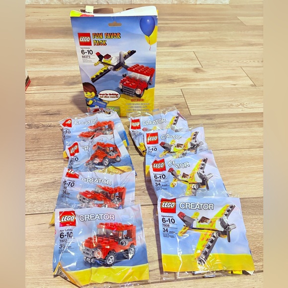 Lego | Toys | Lego Creator 8 New Packs Fun Favor Pack 66373 Sealed 783 ...